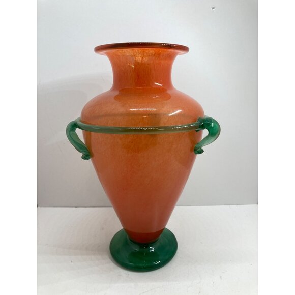 Crystal Clear | Accents | Handcrafted Romanian Crystal Clear Orange ...